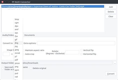 Ff Multi Converter Review Converting Video Audio Image And Doc