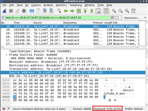 Wifi Traffic Analysis In Wireshark