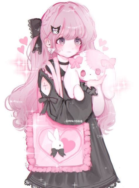 My Melody X Kuromi Kuromi And My Melody Kawaii Anime Anime Sanrio