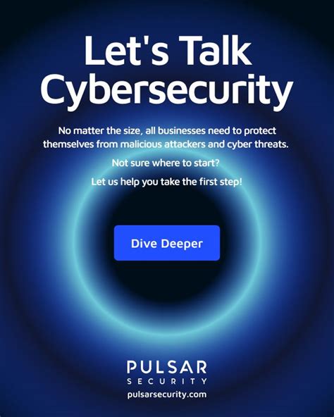 Pulsar Security On Linkedin Cybersecurity Letstalkcybersecurity Proudtobepulsar