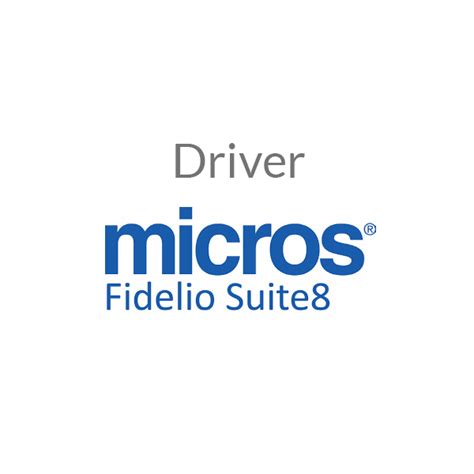 Driver Micros Fidelio IP DR S MFID BTIB