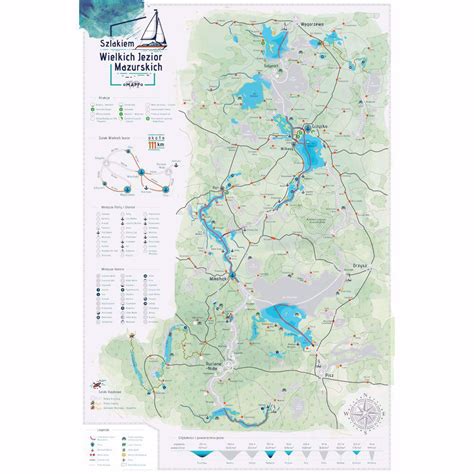 Mapa Zdrapka Szlakiem Wielkich Jezior Mazurskich Godstoys Pl