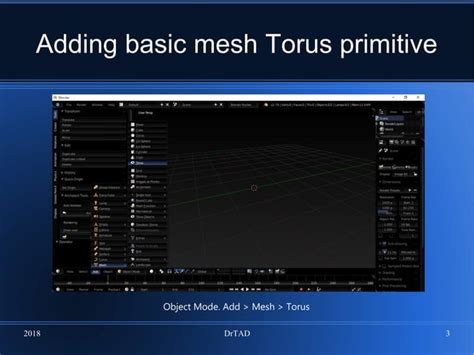 Drtad Blender Software Example 6b 3d Modeling Of Gold Ring Boolean