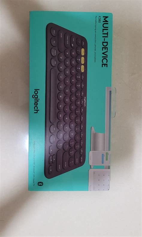 Logitech K380 Multi Device Wireless Keyboard Black Computers And Tech Parts And Accessories