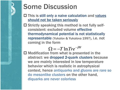 Ppt Clustered Quark Model Calculation Of Strange Quark Matter Powerpoint Presentation Id 5190209