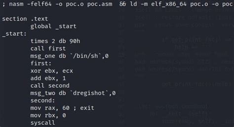 How To Debug Instructions Mixed With Data Using Gdb Gef Rnetsec