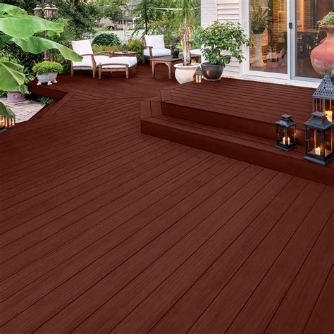 Redwood Deck Stain Colors Redwood Rust Oleum Rocksolid 2x Solid
