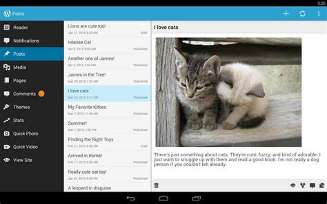 Wordpress Para Ios Y Android Maneja Tu Blog Desde Tu Smartphone O