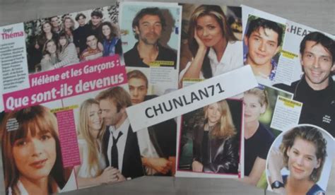 HÉLÈNE ET LES Garçons N Article faces Photos Coupures presse Clipping Collec EUR