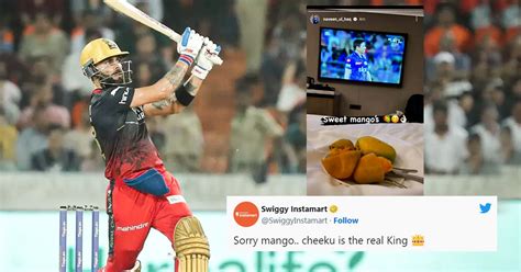 Sorry Mangocheeku Is The Real King Swiggy Trolls Naveen Ul Haq After