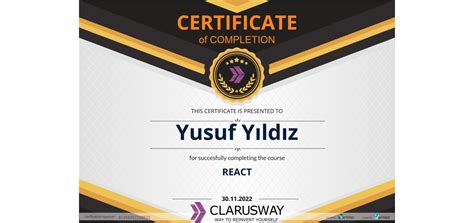 Yusuf Yıldız On Linkedin Fs Ch1222react Developer Course Clarusway