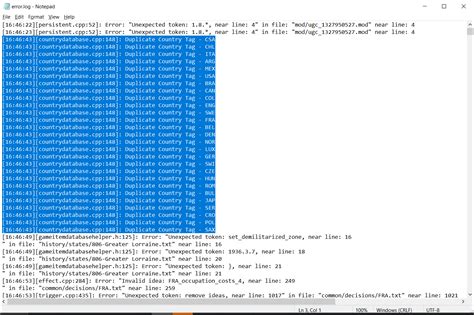Duplicate Country Tag Error Rhoi4modding