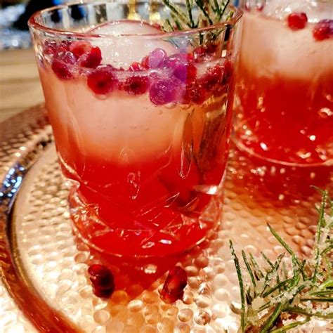 Pomegranate Holiday Cocktail Timeless Dishes