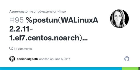 Postunwalinuxagent 2211 1el7centosnoarch Scriptlet Failed