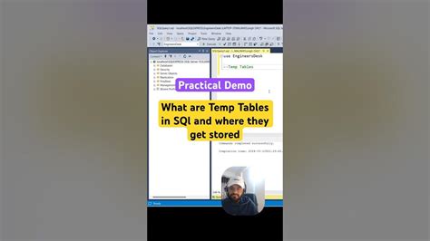 What Are Temp Tables And Where They Get Stored Shorts Coding Sql Sqlqueries Youtube