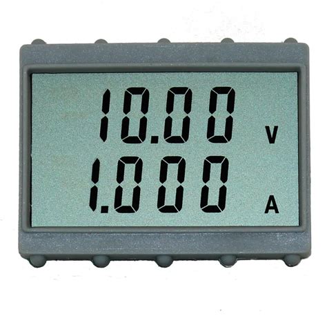 3 1 2 Digit Dual Display LCD Panel Meter