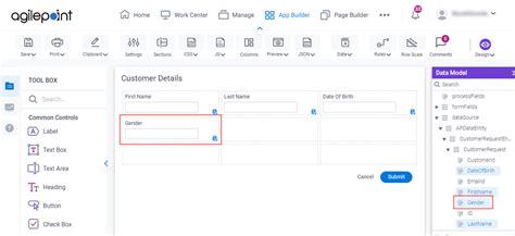 Example Create And Run A Form Based App With An Existing Agilepoint Data Entity