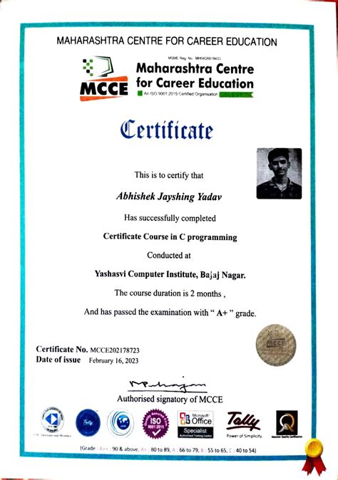 Abhishek Yadav On Linkedin Upon Completing The C Programming Language