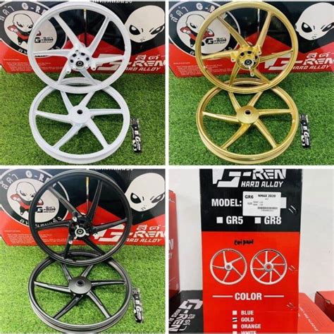 G Ren Nmax V2 17s Hard Alloy Thailand Mags Lazada Ph