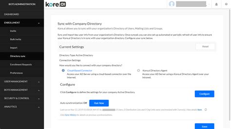 Synchronizing Users From Active Directory Koreai Documentation V81