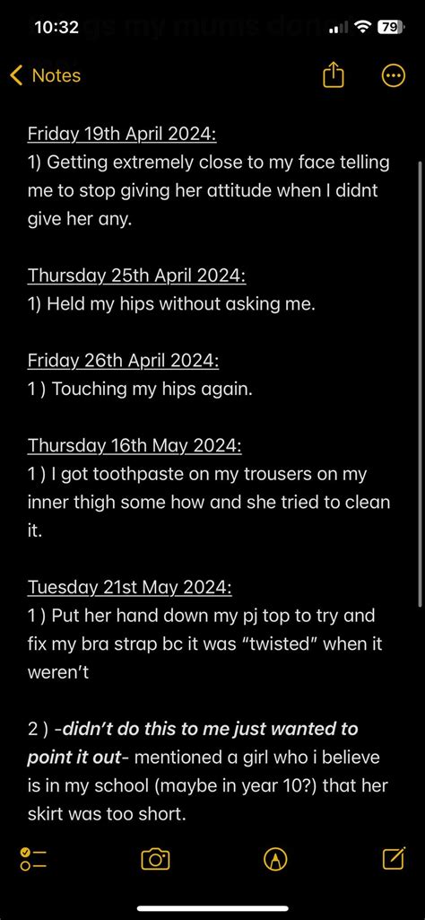 This Is Everything My Mums Done To Me Ive Only Started Recently