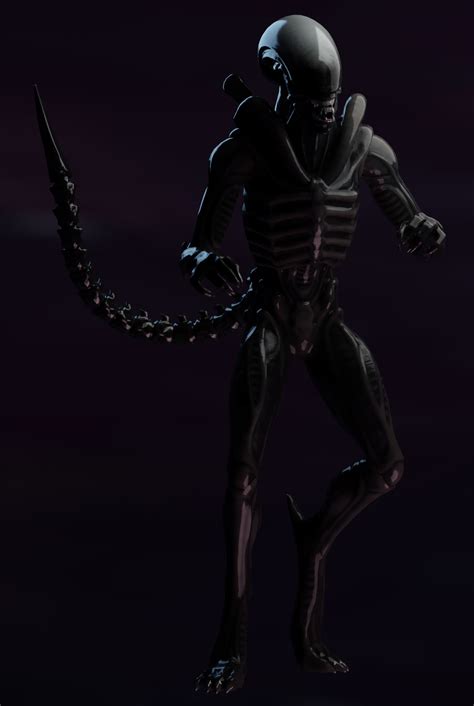 Xenomorph Render By Fredbeargaming98 On Deviantart