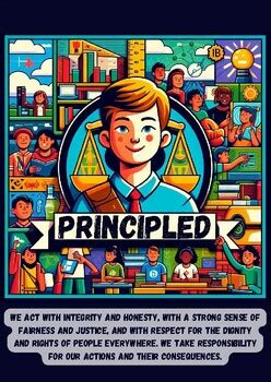 IB LEARNER PROFILE ATTRIBUTES PYP MYP By InspoLearn TPT