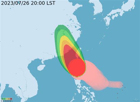「杜蘇芮」暴風圈逐漸進入東南部、南部陸地 東半部嚴防大豪雨 蕃新聞