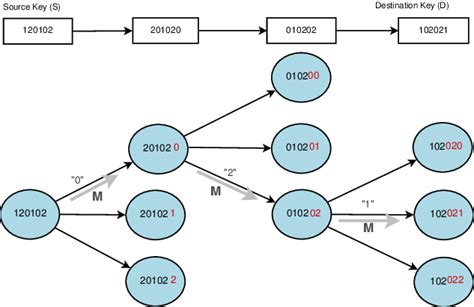 Example Of Routing On A Bruijn Graph Download Scientific Diagram