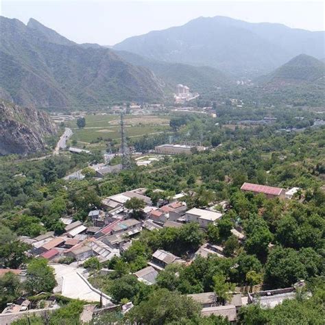 京郊醉美古村东石古岩 古道 村落 传统