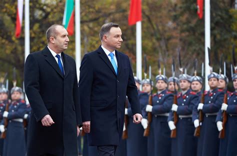Официално посещение на президента на Република Полша в България С президента на Полша Анджей