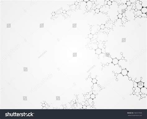 Molecular Structures Vector Stock Vector Royalty Free 183727559
