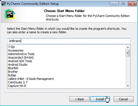 Pycharm Installation Ludaiam