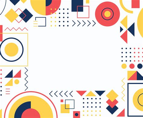 Abstract Flat Geometric Background Vector Art And Graphics