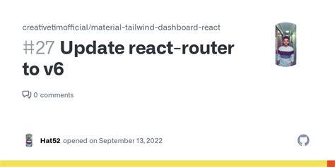 update react router to v6 · issue 27 · creativetimofficial material