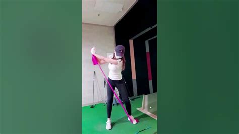밴딩 텐션 백스윙 골프스윙 골반턴 골린이 Youtube