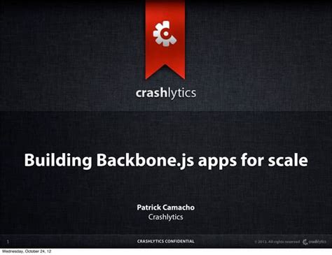 building backbone js apps for scale ppt