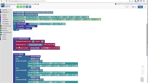 Tiny Tutorial Inline Vs External Inputs In Blocklyprop Youtube