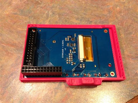 Raspberry Pi Case Top For Aidafruit Pitft 2 8 Inch Touchscreen Display By Tnever Download Free
