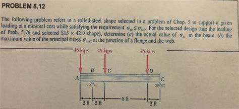 solved problem 8 12 the following problem refers to a