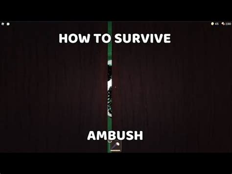 How To Survive Ambush In Doors Try Hard Guides