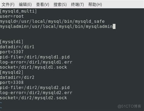 Mysql多实例配置wx63be3d800191b的技术博客51cto博客
