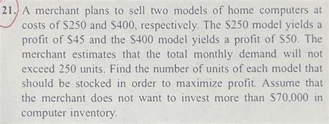 Use The Simplex Method To Solve This Problem