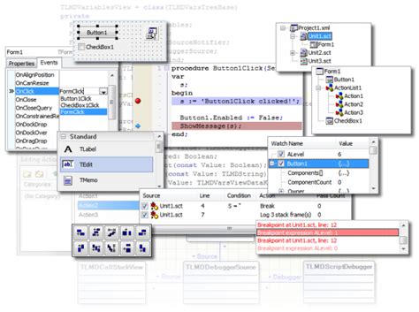 Ide Is There A Way To Activate Component Editor Menu For A Concealed