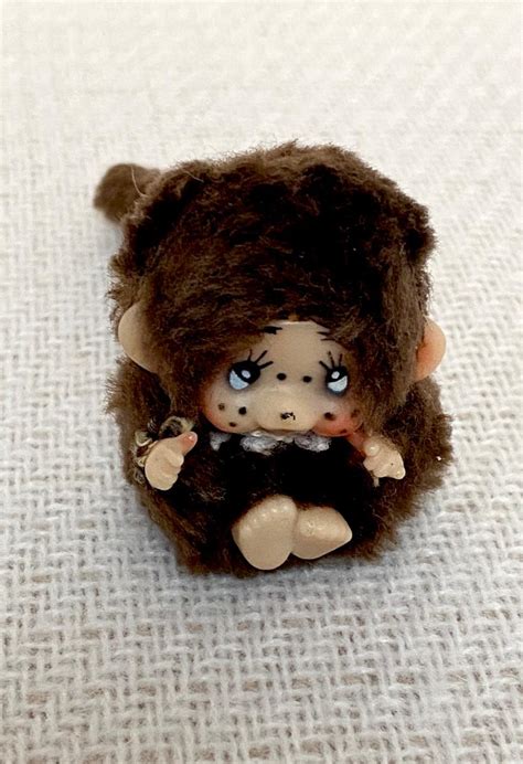 Retro Hračka Mini Monchichi Mončičák Aukro