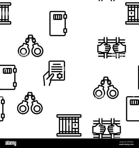 Artificial Intelligence Elements Vector Seamless Pattern Stock Vector Image And Art Alamy