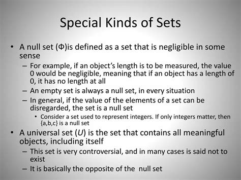 PPT Sets Defined PowerPoint Presentation Free Download ID 5882329