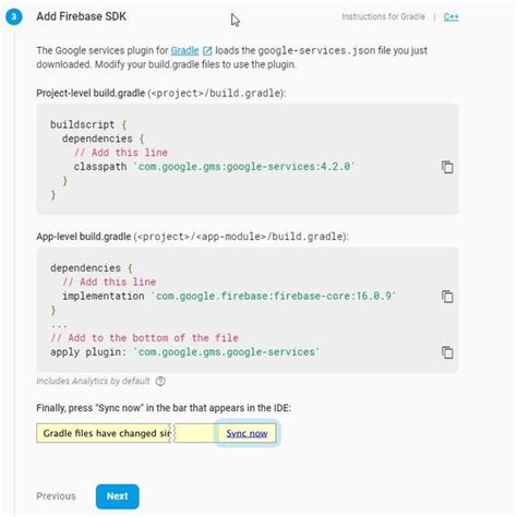 configuring the project by importing libraries into the android project