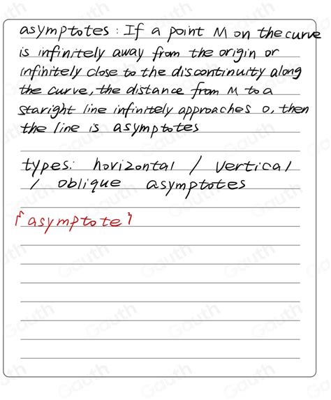 Solved Activity 1 1 Explain What Asymptotes Are And Illustrate The