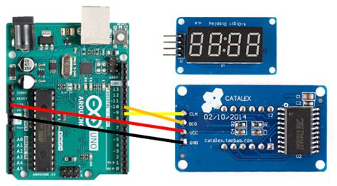 Arduino code Express number using FND display module TM1637 디스플레이